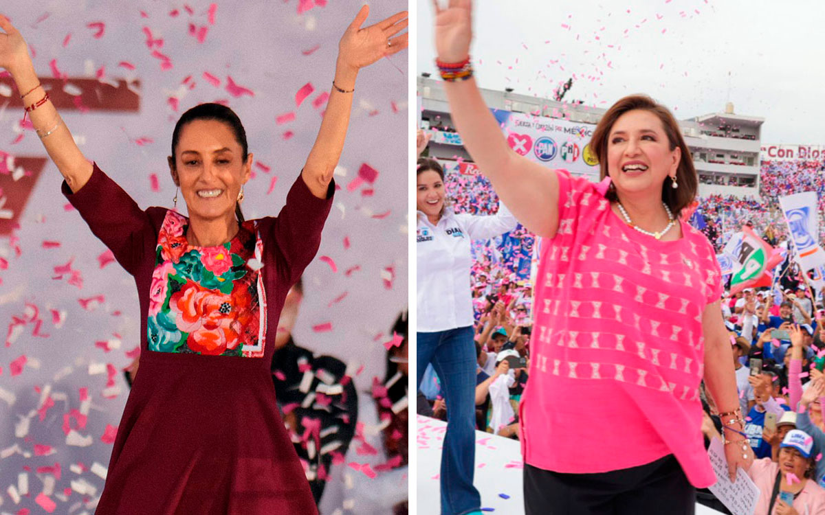 Con oposición regresaría la guerra contra el narco: Sheinbaum; Xóchitl Gálvez le responde ...