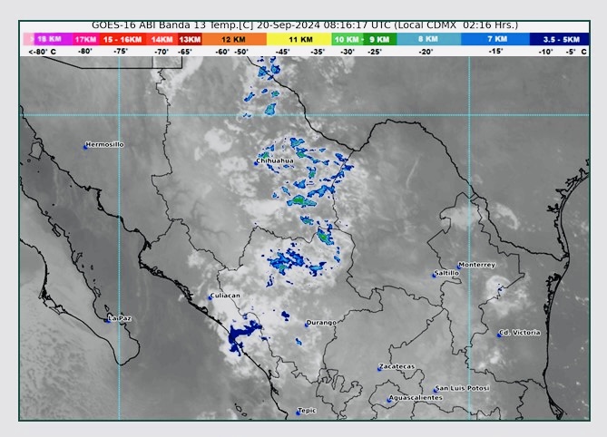 Canal de baja presión mantendrá el clima cálido y chubascos aislados; máxima será de 34°C en ...